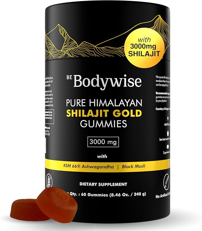 Pure Himalayan Shilajit Gummies ~ Natural Energy & Stamina in Every Bi – Syrup and Pines Offers